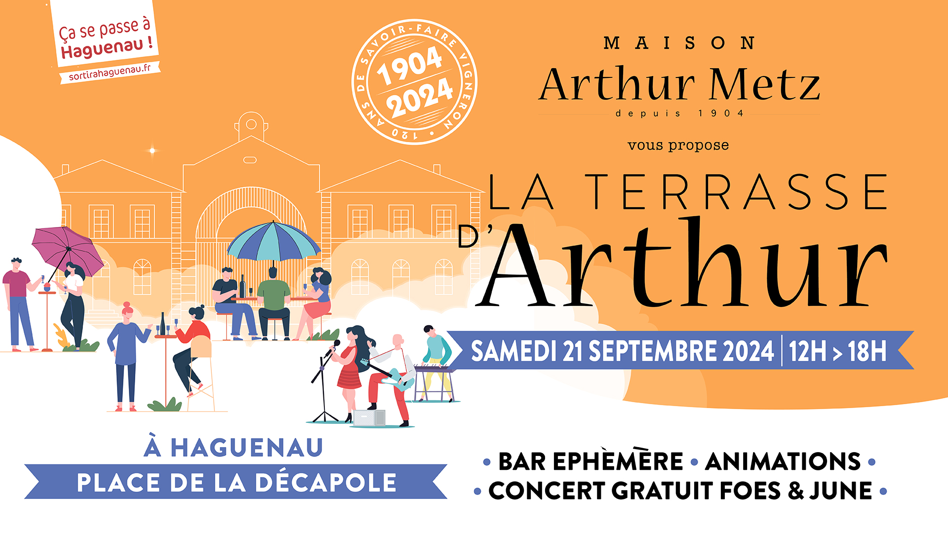 Arthur Metz fête ses 120 ans à Haguenau | Arthur Metz